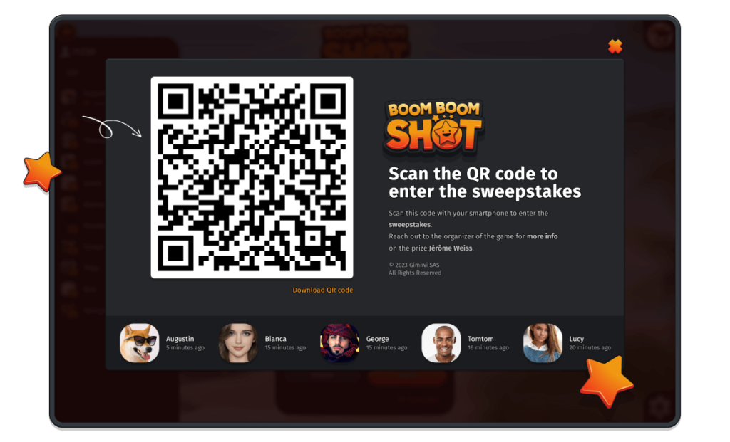 Boom Boom Shot • sweepstakes and giveaways made easy
